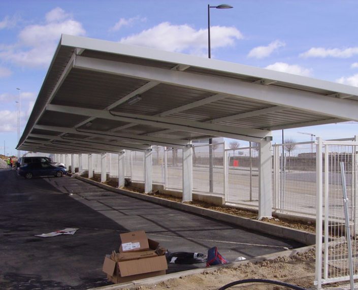 EUROPA PREFABRI - Construction and installation of car park shelters